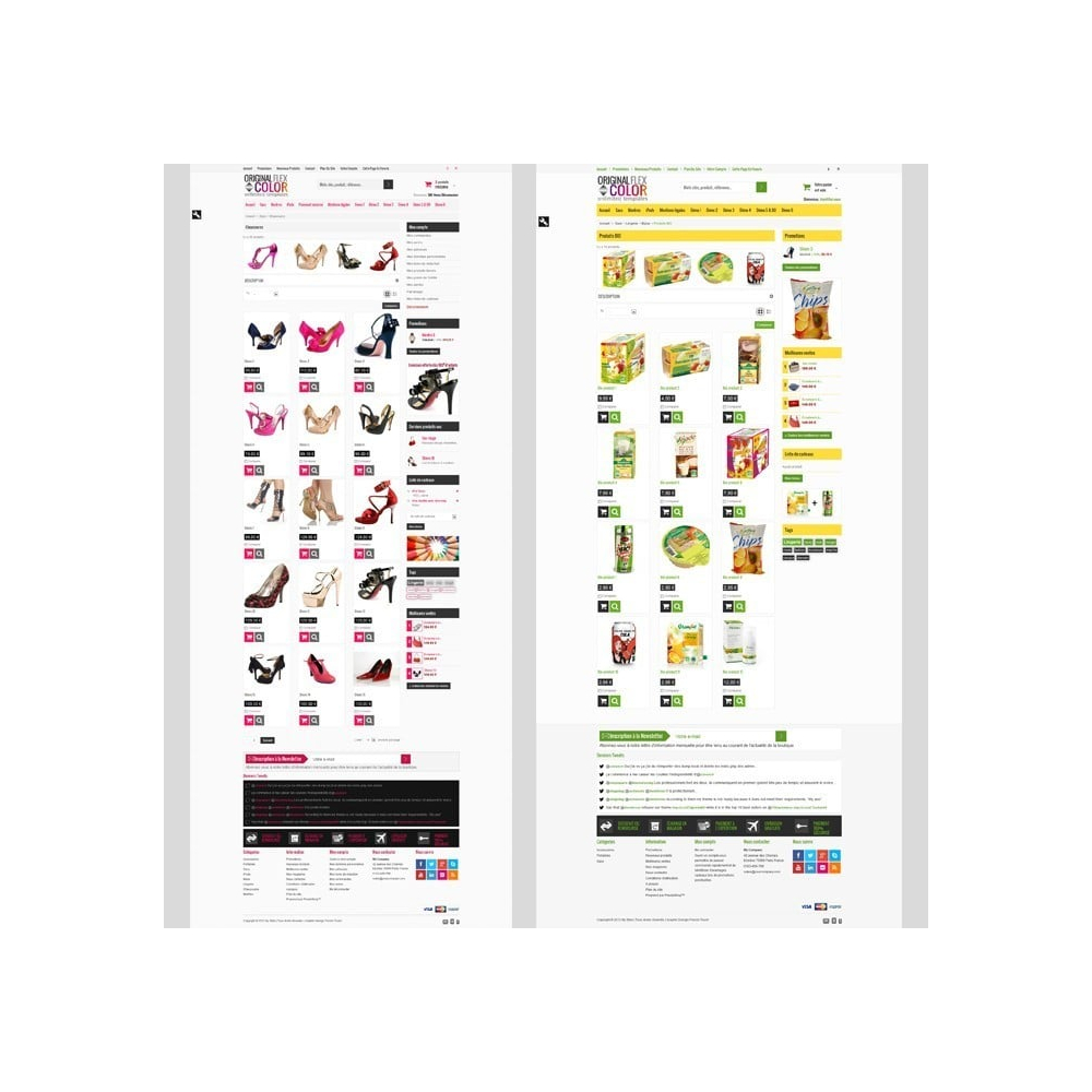 Original Flex Color Responsive Unlimited Themes Colors - PrestatoolBox